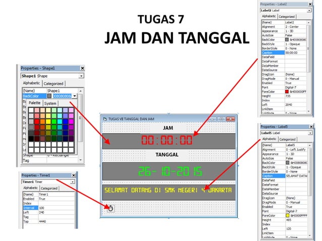 Pemrograman visual basic | PPTX