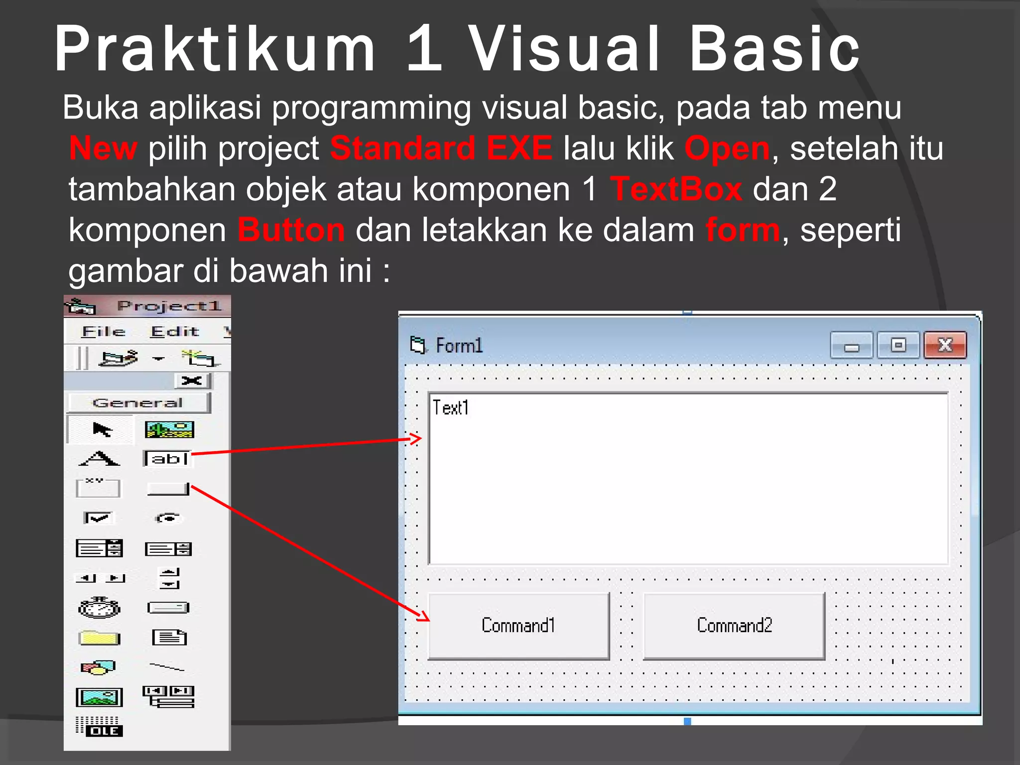Praktikum Pemrograman visual desktop | PPT
