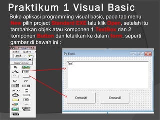 Praktikum Pemrograman visual desktop | PPT