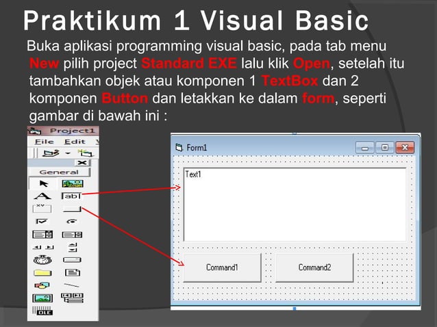 Praktikum Pemrograman visual desktop | PPT
