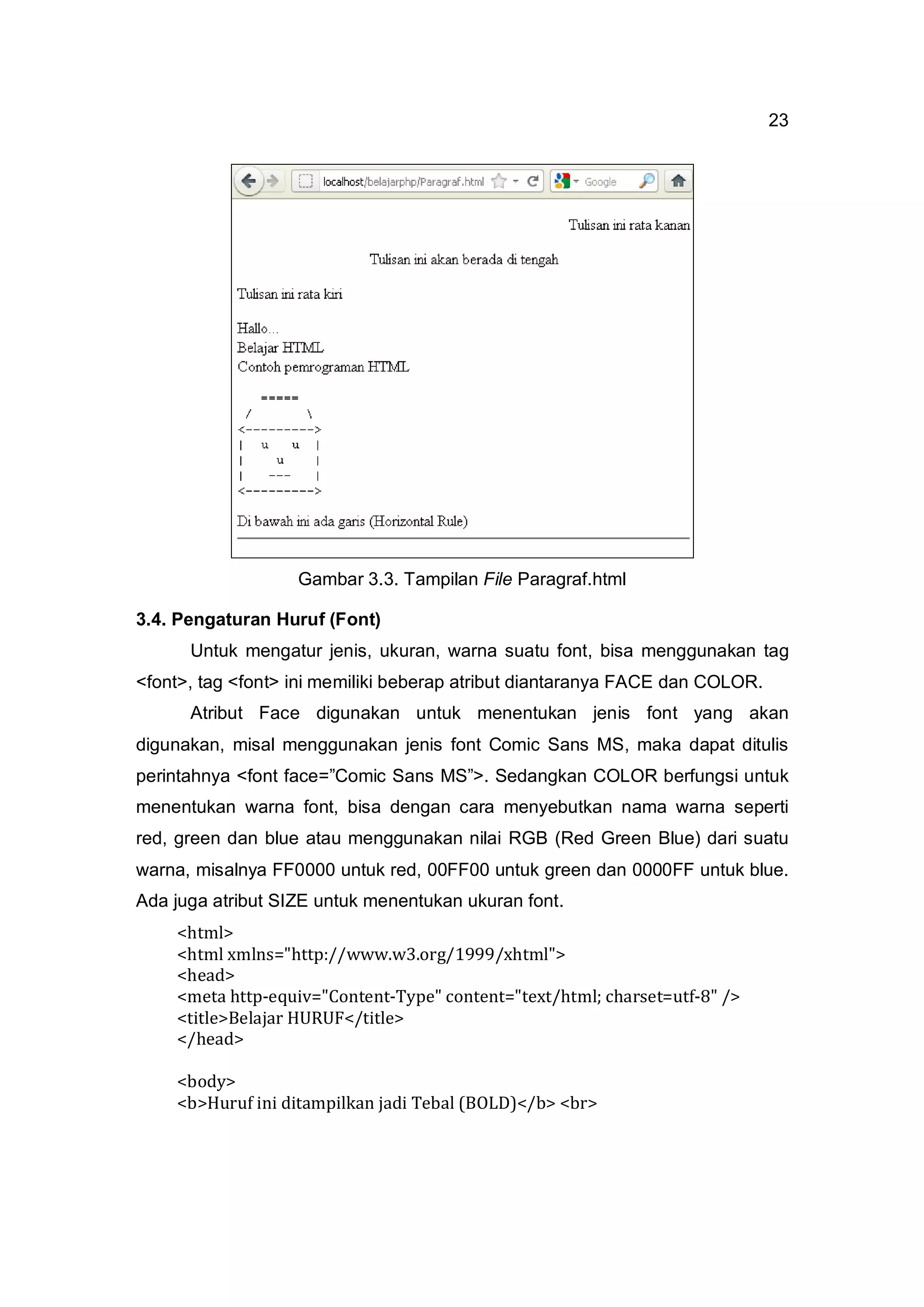 Buku Ajar Pemrograman Web | PDF