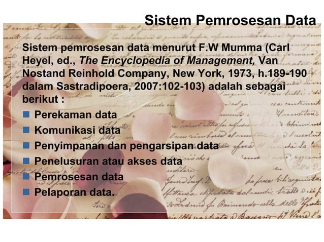 Pemrosesan data | PPTX