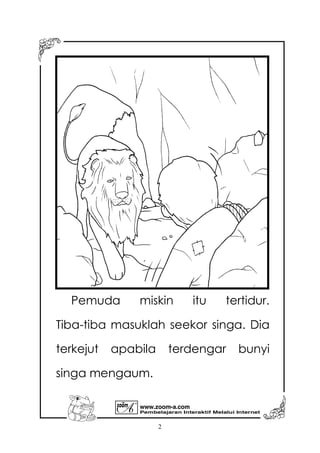 Pemuda miskin dengan singa- cerita kanak-kanak | PDF