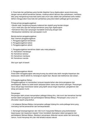 Pemulihan dan pengayaan | DOCX