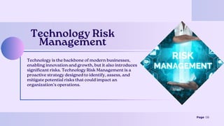 Technology Risk Management – PεMVISH Solutions | PDF