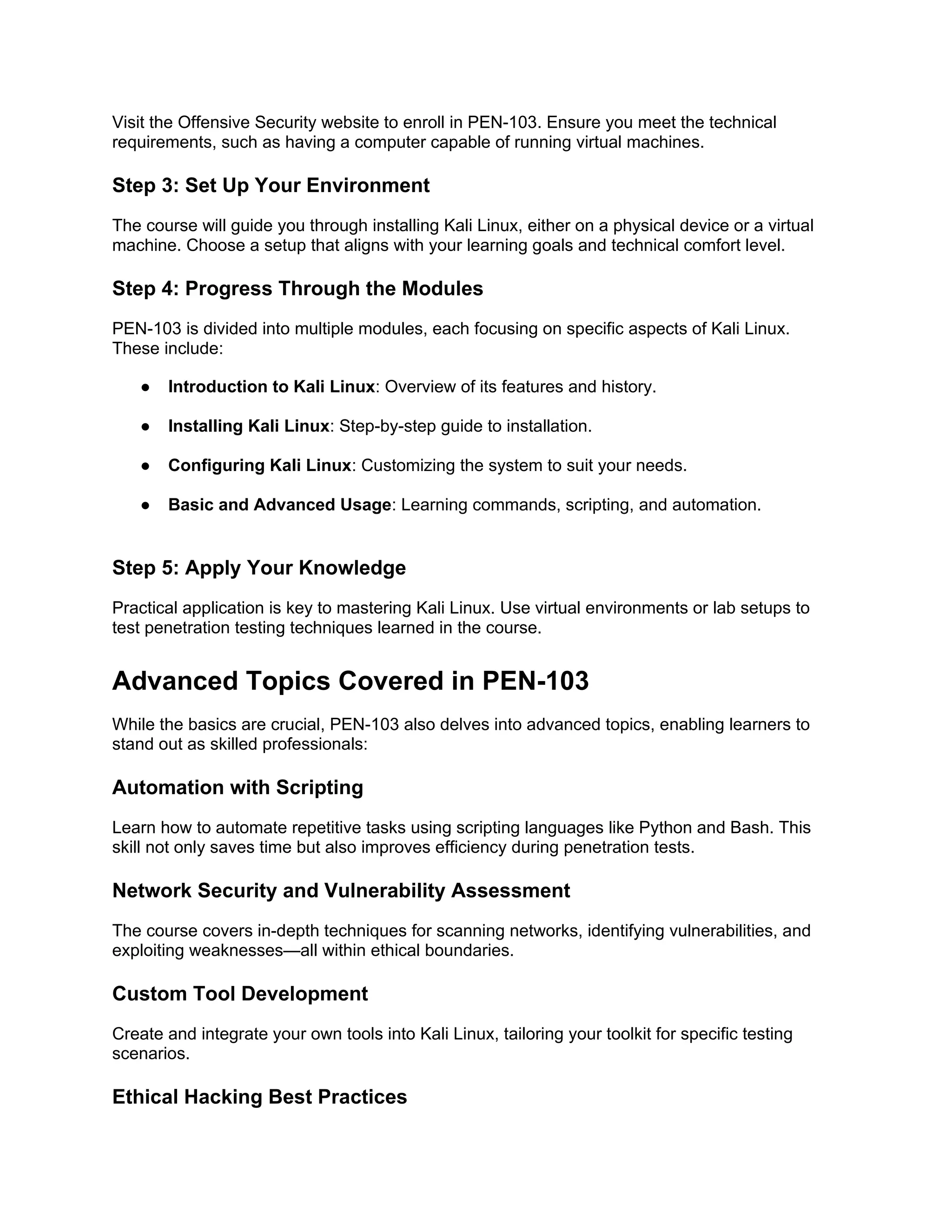 PEN-103_ Kali Linux Revealed – Your Ultimate Guide to Mastering ...