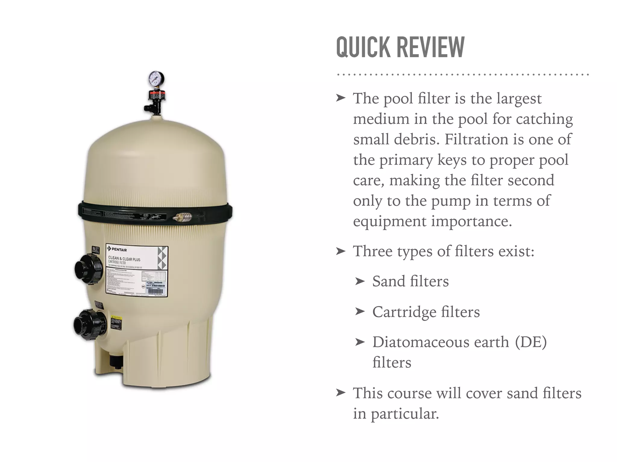 PEN202: Cartridge Filters | PDF