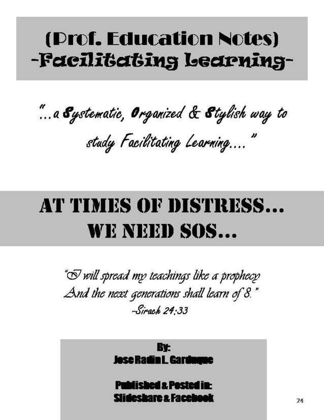 Facilitating Learning | PPT