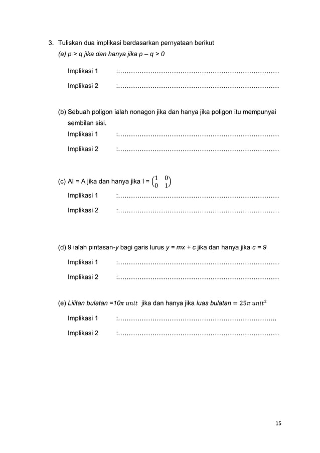 Penaakulan logik | PDF