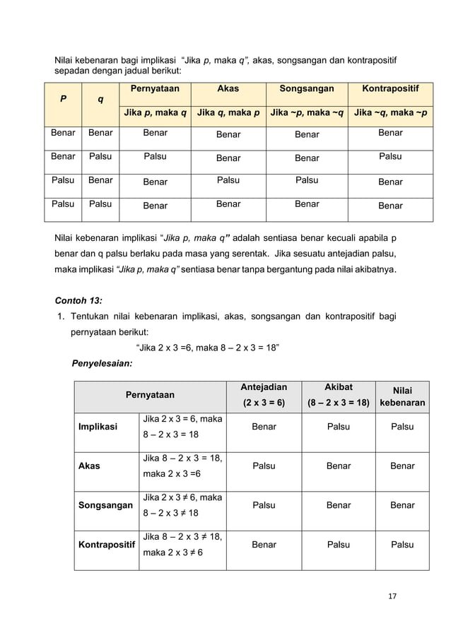 Penaakulan logik | PDF