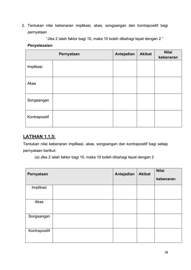 Penaakulan logik | PDF
