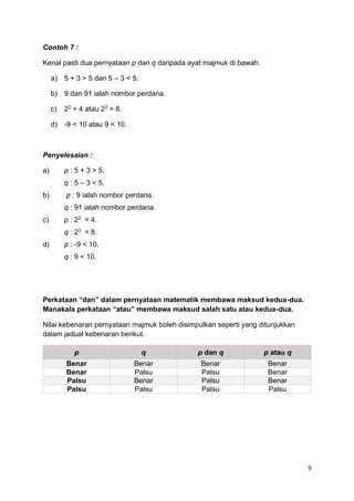 Penaakulan logik | PDF