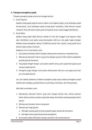 Penagihan pajak doc | PDF