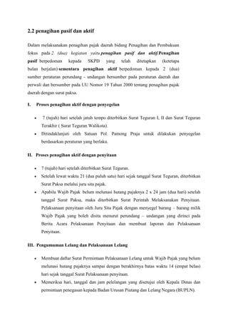 Penagihan pajak | DOCX