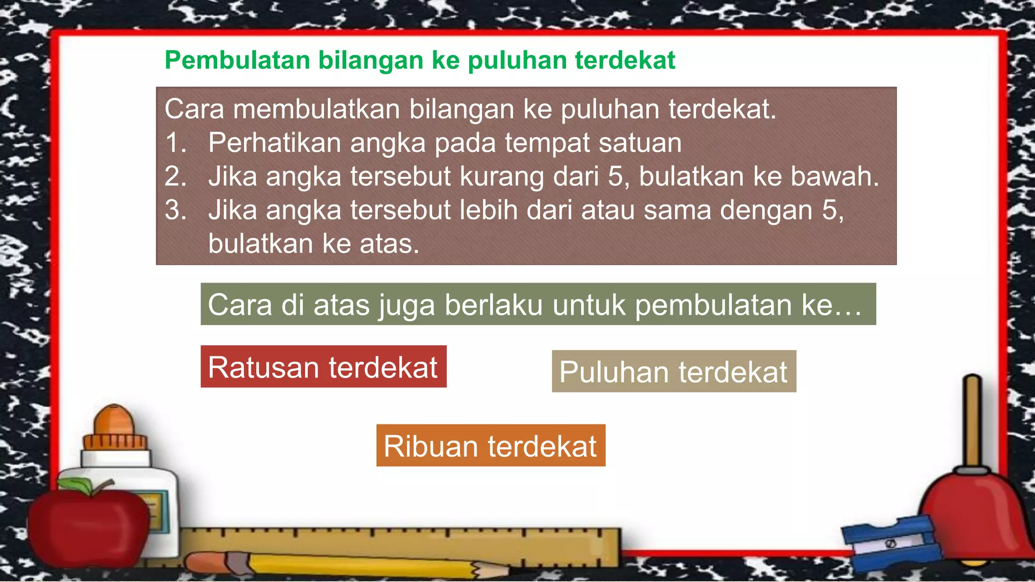 Penaksiran dan pembulatan | PDF