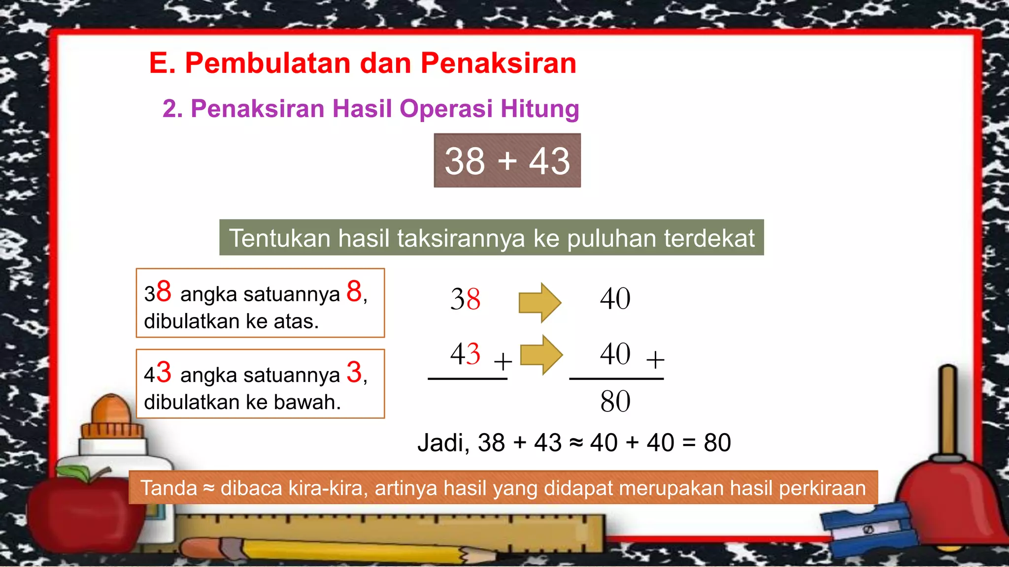 Penaksiran dan pembulatan | PDF