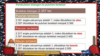 Penaksiran dan pembulatan | PDF