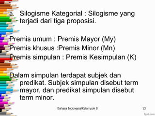 Penalaran Bahasa Indonesia | PPSX