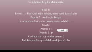 Penalaran dalam matematika | PPT