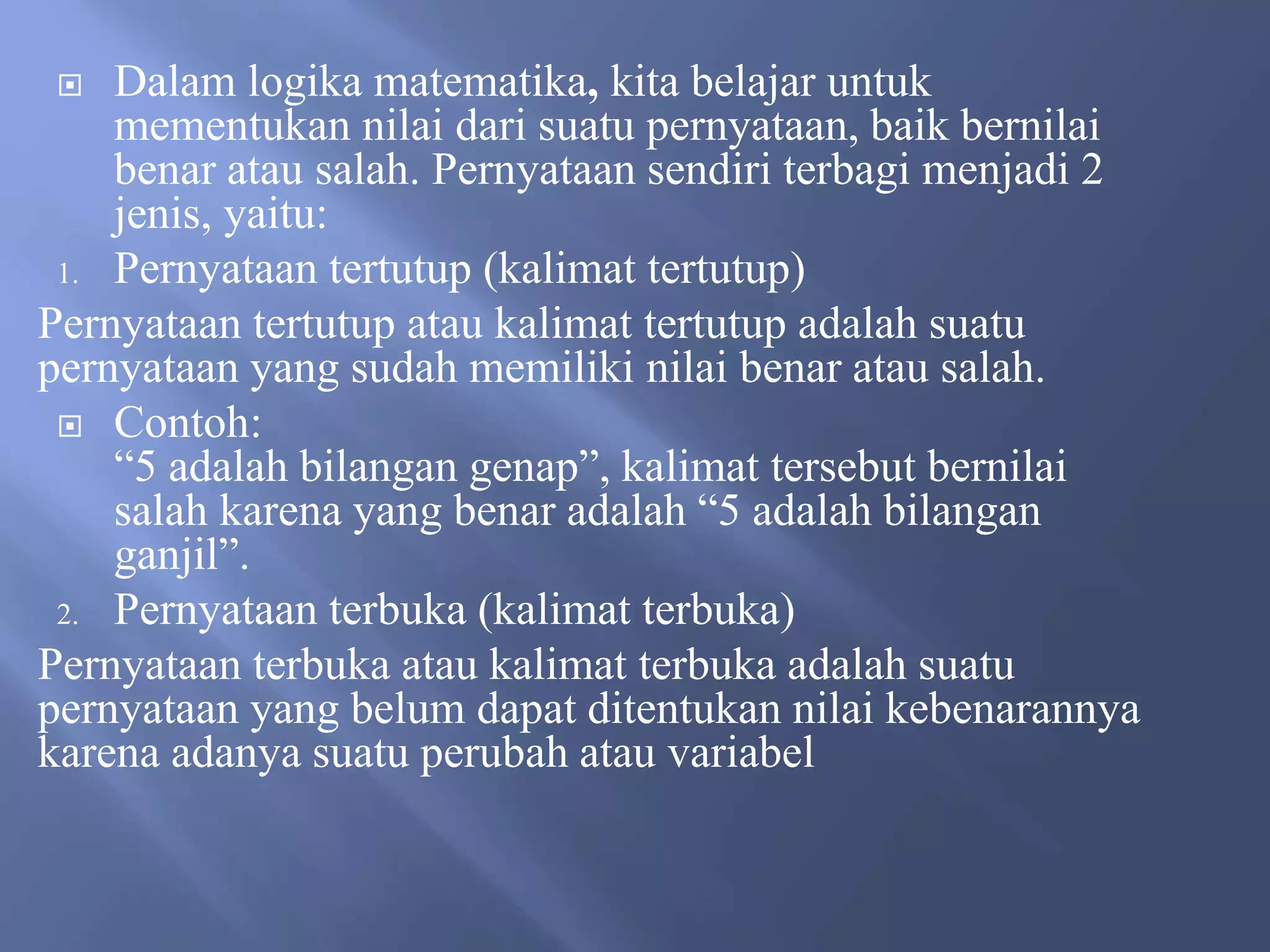 Penalaran Dalam Matematika | PPTX