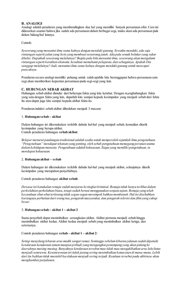 Penalaran deduksi | PDF