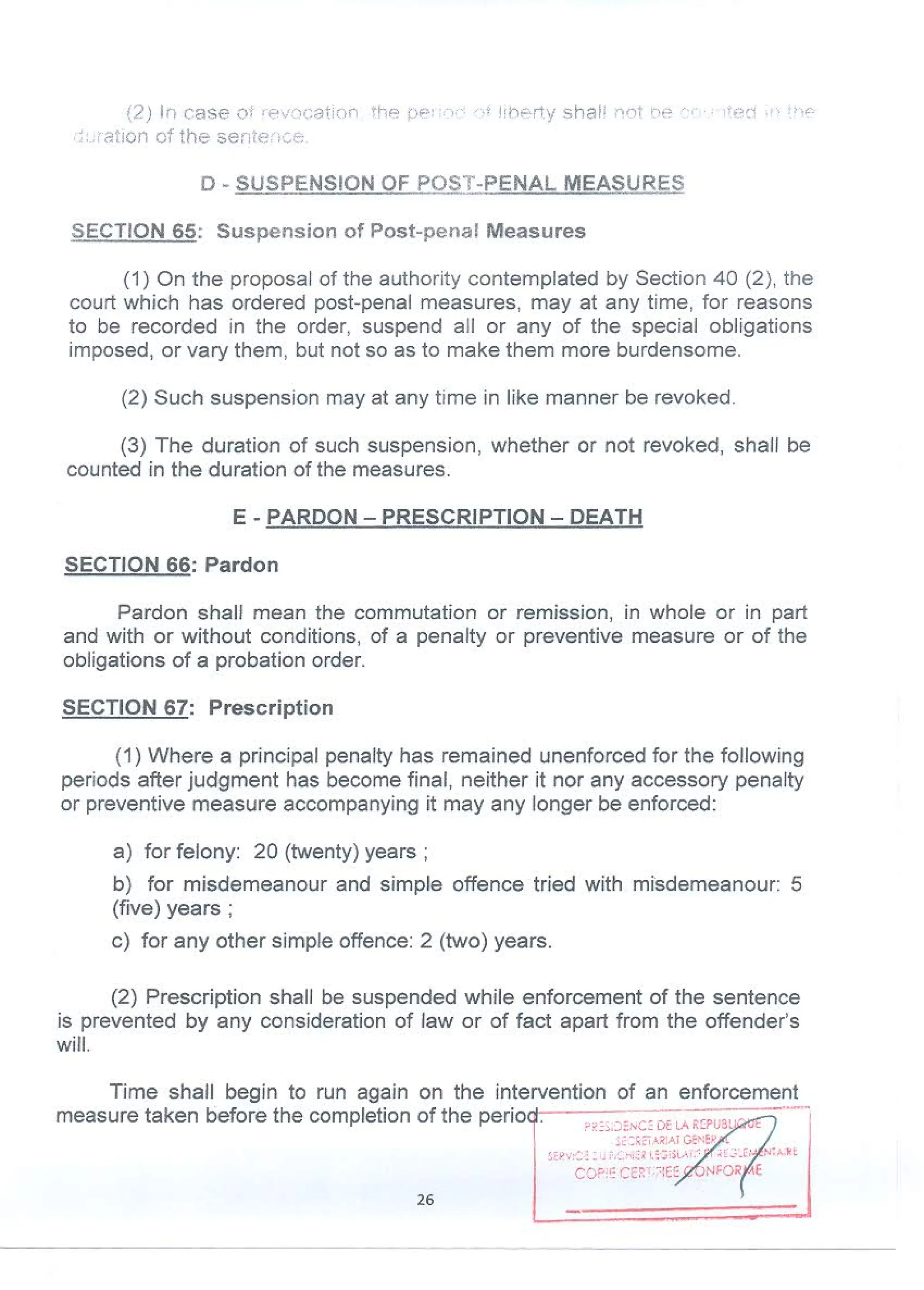 Penal code eng original of the Cameroon Government.pdf | Law