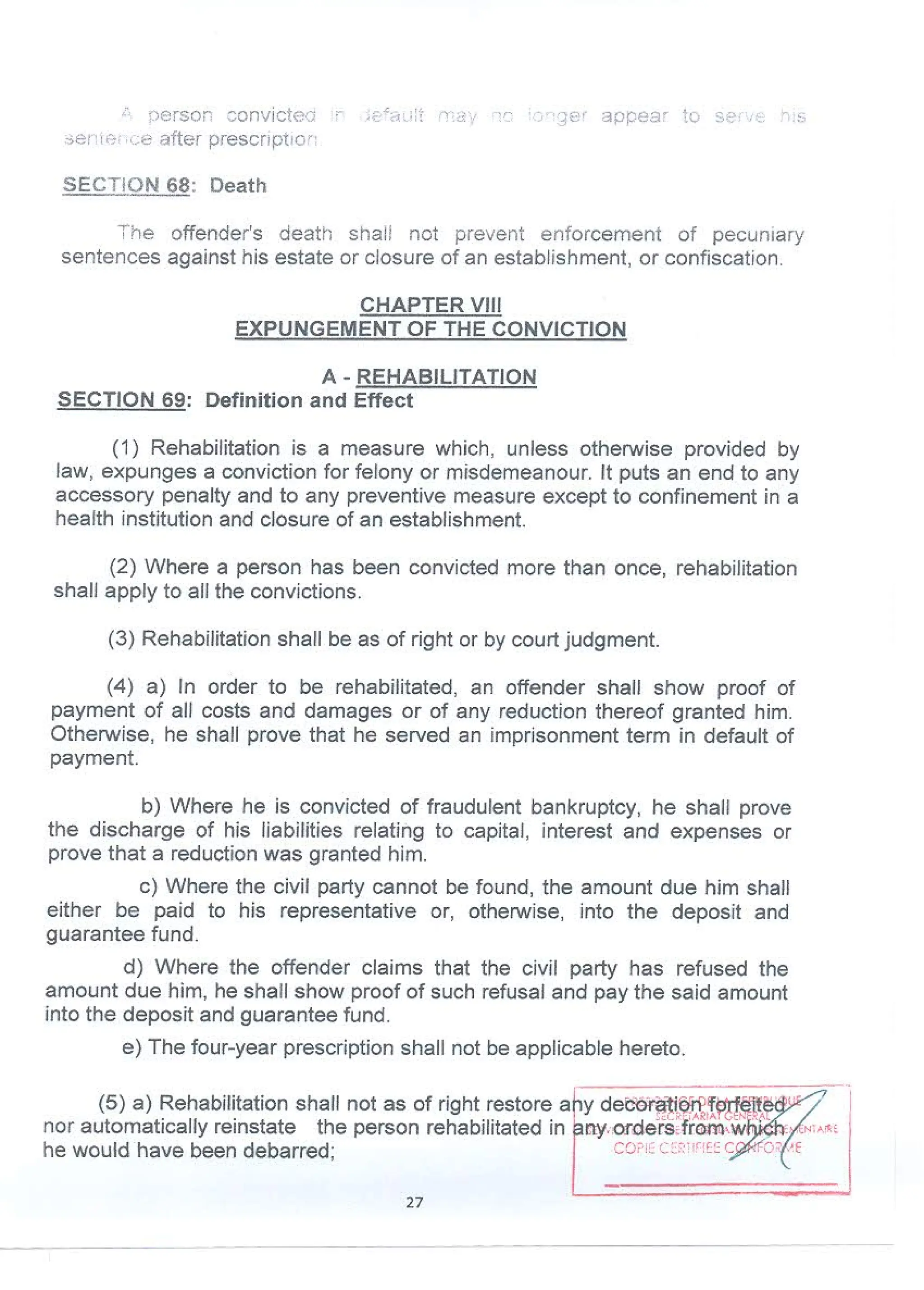Penal code eng original of the Cameroon Government.pdf | Law
