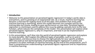Penalized Logistic Regression methods .pptx