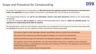 Penalties and compounding of offences fema perspective | PPTX