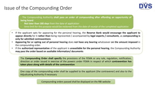 Penalties and compounding of offences fema perspective | PPTX