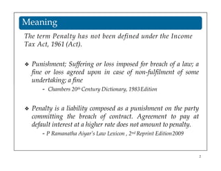 Penalties and prosecution ppt | PPTX