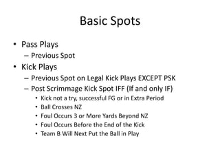 Penalty enforcement & 10 second runoff | PPT