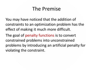 Penalty functions | PDF