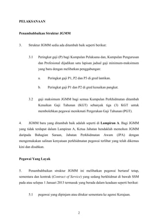 Penambahbaikan gaji 2013 | PDF