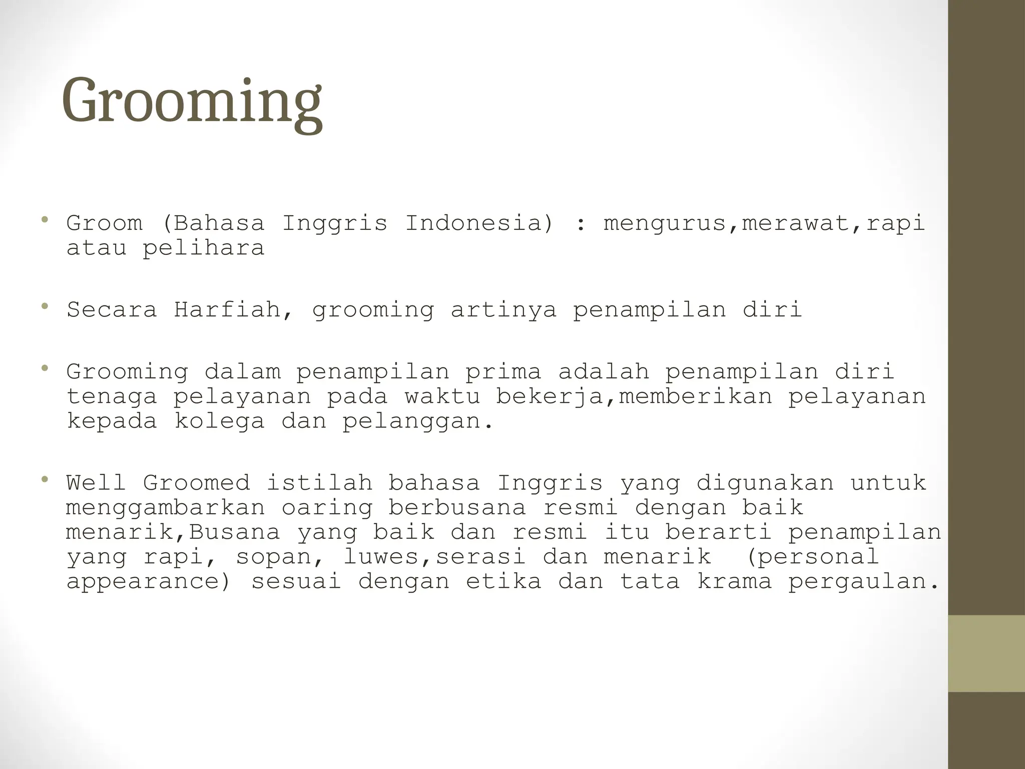 Penampilan diri seorang tenaga profesional.ppt