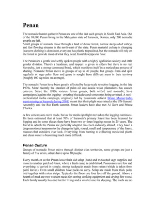 Penan Doc 1 Survival International And Bbc Tribe | DOC