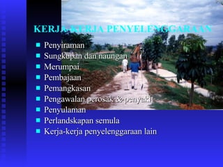 Penanaman Dan Penyelenggaraan Am Tanaman Landskap | PPT