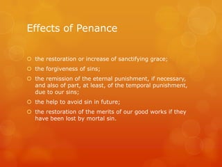 Penance | PPTX