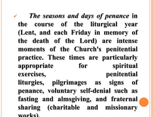 Penance report | PPT