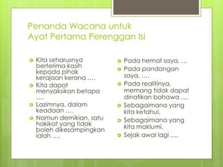 Penanda wacana | PPT