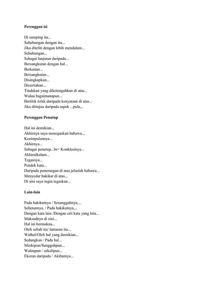 Penanda wacana | PDF