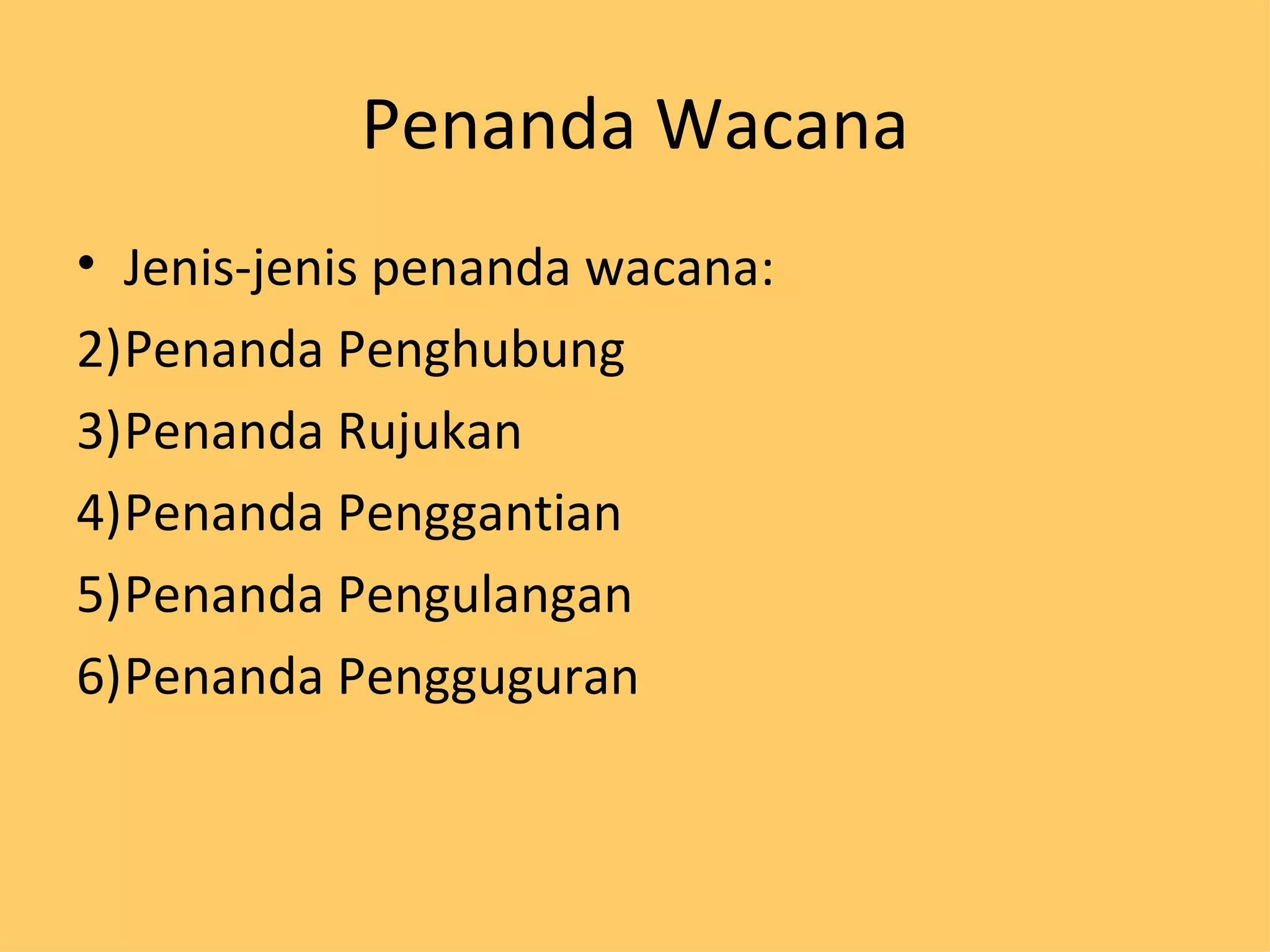Penanda Wacana | PPT