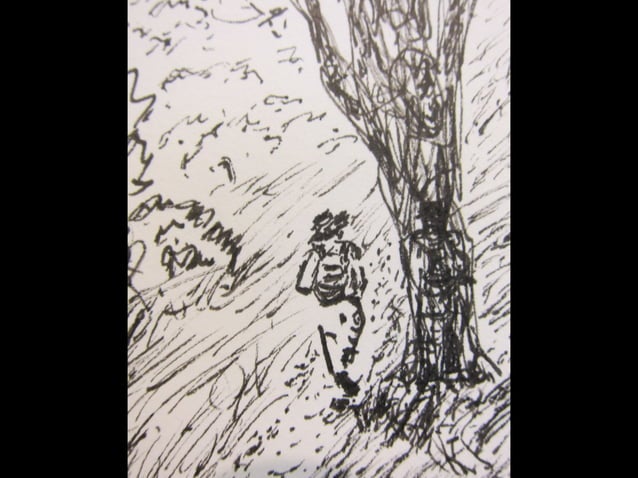 Drawing with Ink: Variety of Line and Cross-Hatching (Pen and Brush) | PPT