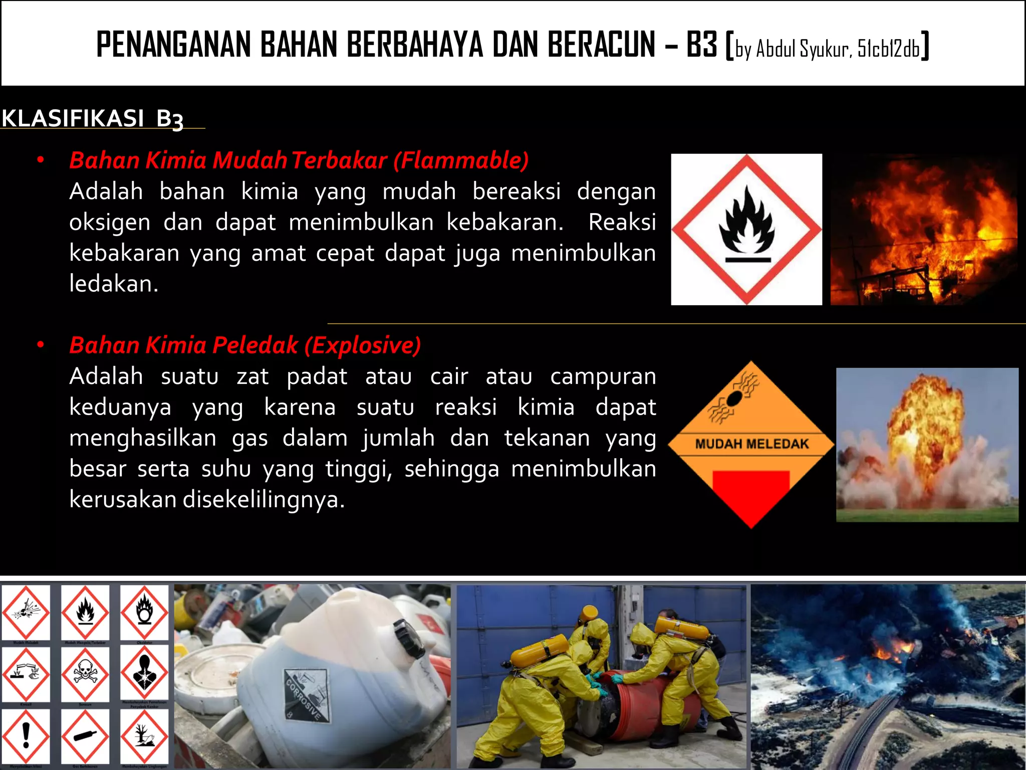 Penanganan Bahan Berbahaya dan Beracun - B3 Handling | PDF