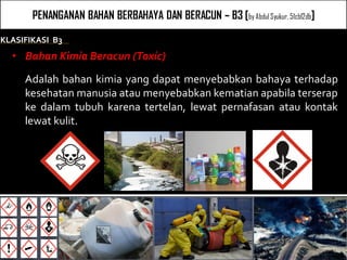Penanganan Bahan Berbahaya dan Beracun - B3 Handling | PDF