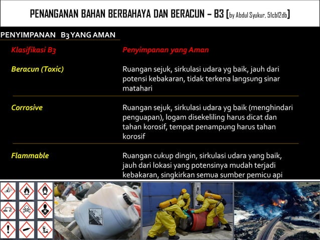 Penanganan Bahan Berbahaya dan Beracun - B3 Handling | PDF
