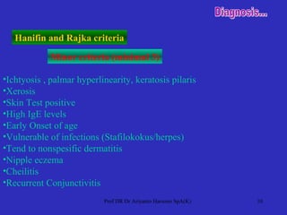 Penanganan Dermatitis Atopik | PPT