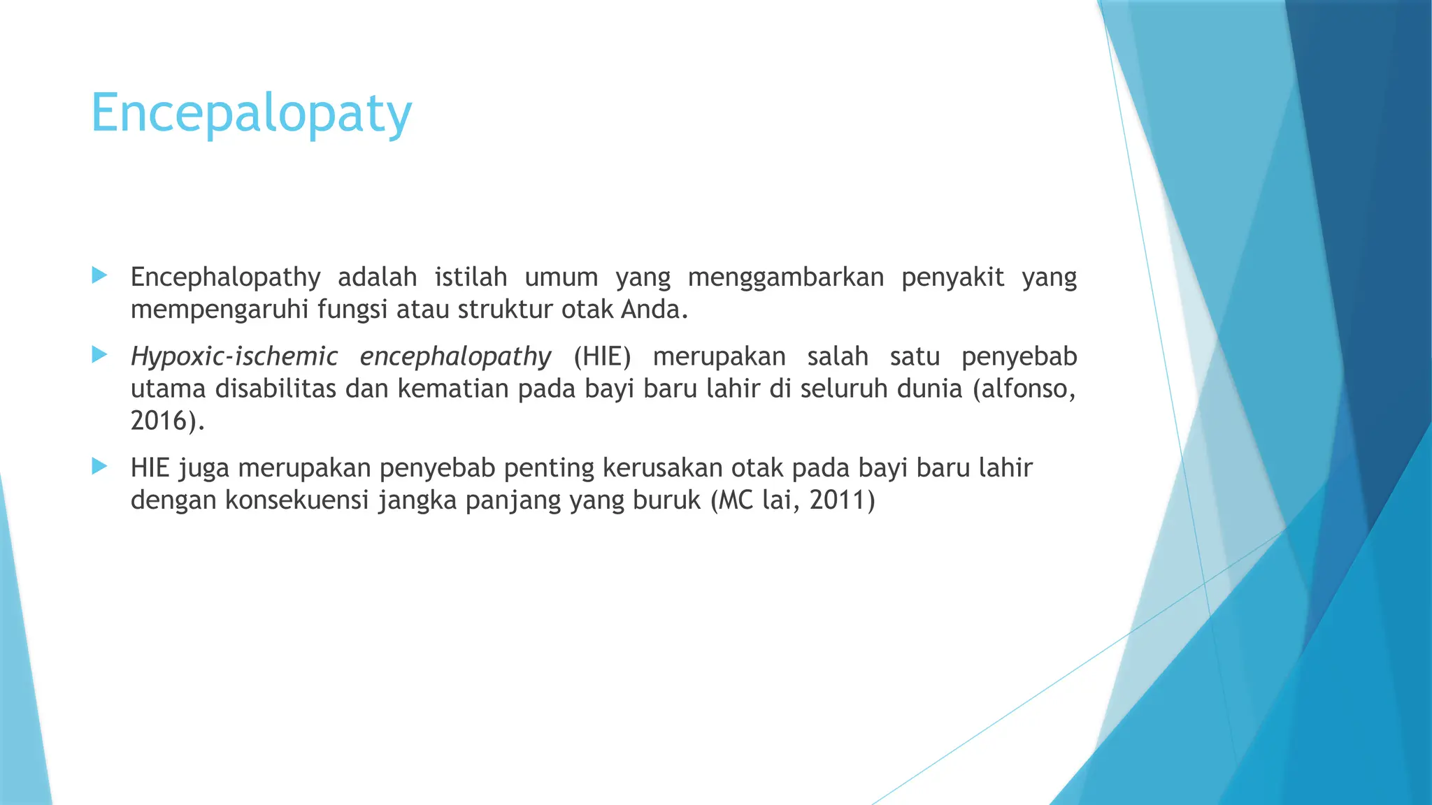 PENANGANAN FISIOTERAPI PADA HIPOKSIA ENCELOPATY ISKEMIK.pptx | Free ...