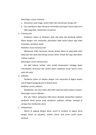 Penanganan hewan coba | DOCX