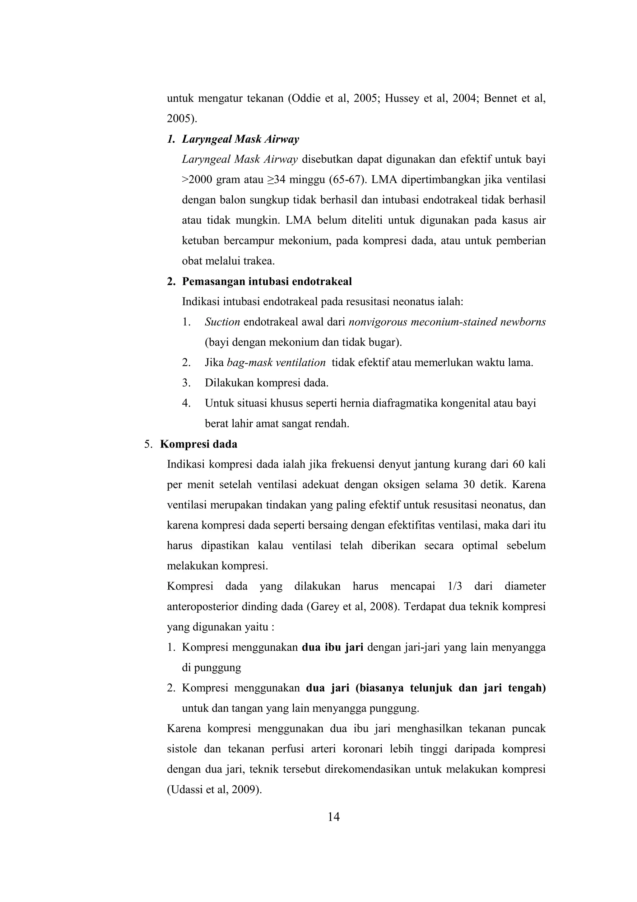 Penanganan kegawatan neonatus | DOCX